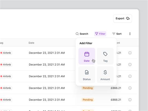 Add Filter Dropdown User Interface Design Ui Ux Design Software Ui Design App Ui Design