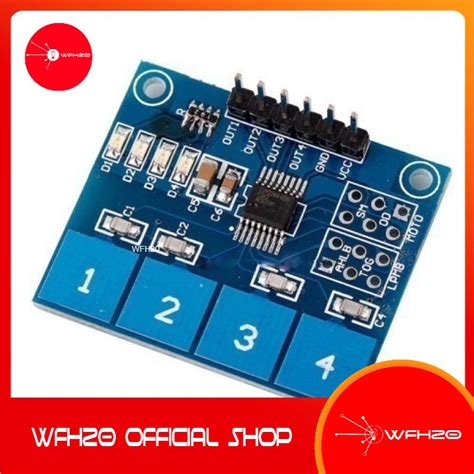 Jual Ttp224 Sensor Sentuh Digital Touch Sensor Modul Capacitive Switch
