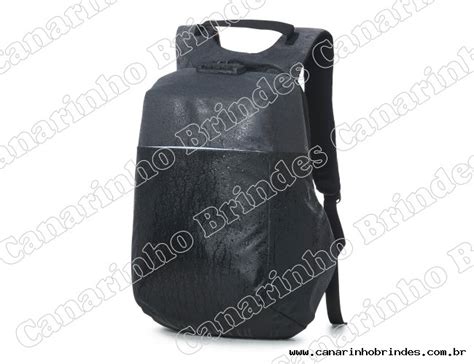 Mochila Personalizada Anti Furto Com Segredo