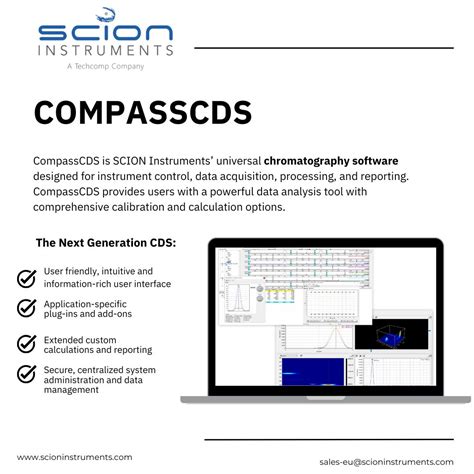 Navigate Your Data With Confidence Scion Compass Cds Delivers Powerful… Scion Instruments