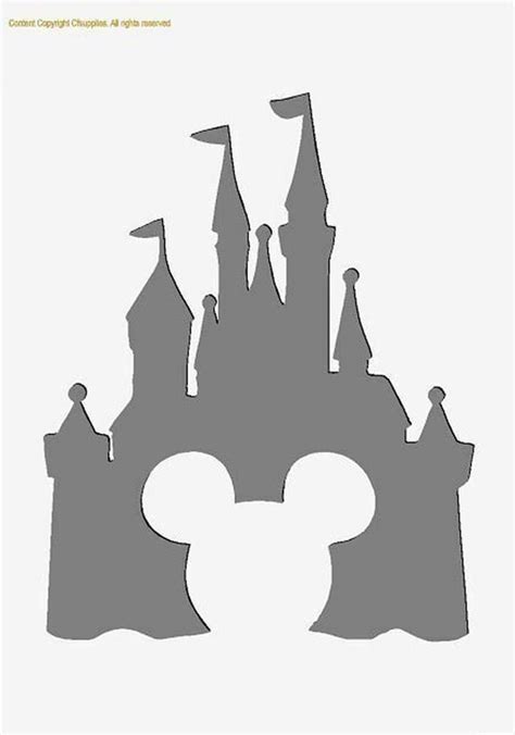 Disney Castle Logo Template