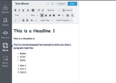 How To Edit Spacing Around Bullet Points Klaviyo Community