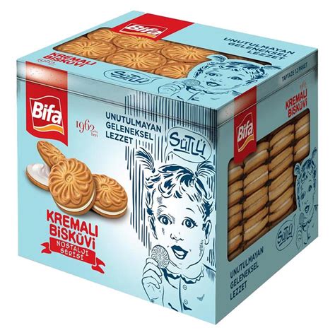 Bifa Nostalgia Milk Cream Biscuit 1080 gr