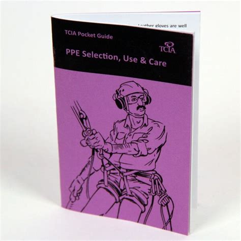 Tcia Pocket Guide Ppe Selection Use And Care Wesspur Tree Equipment