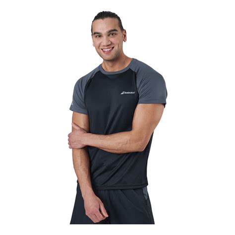 Babolat T Shirt Play Crew Neck Black