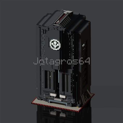 Arasaka Tower In Minecraft From Cyberpunk2077 Idées Minecraft Maison Minecraft Bâtiments