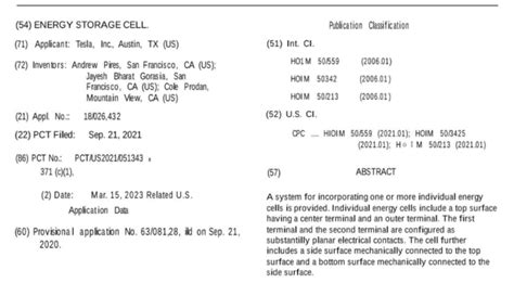 Tesla Battery Module Structure And Thermal Management System