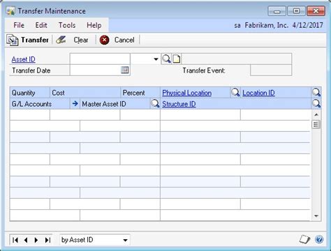 Fixed Asset Management In Dynamics Gp Dynamics Gp Microsoft Learn