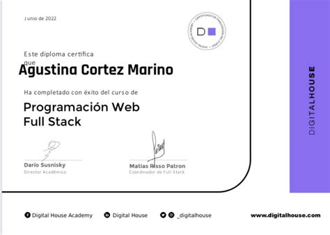 Agustina Cortez Marino On Linkedin Fullstack Fullstackdev