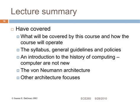 Lecture Introduction To Microcontroller Systems PPT