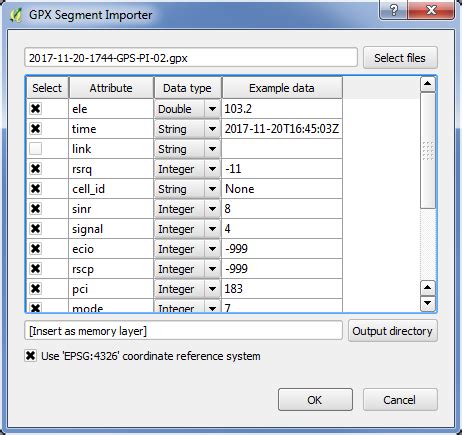 A Qgis Plugin To Visualize Gpx Data As Line Segments Between Track Points Salzburg Research