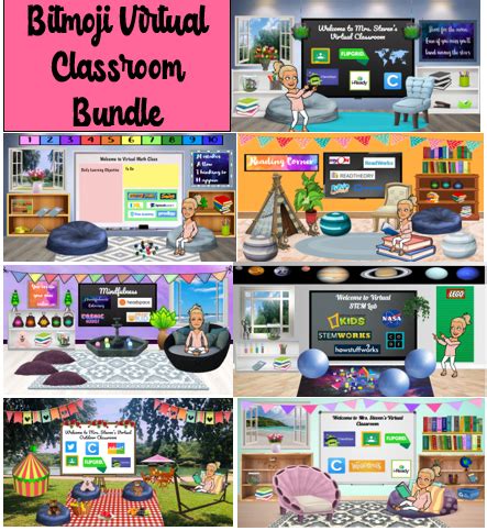 Bitmoji Virtual Classroom Bundle Made By Teachers