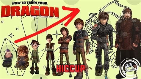 How To Train Your Dragon Characters Growing Up Youtube