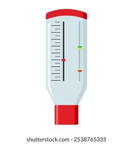 Peak Flow Meter Device That Measures Stock Vector Royalty Free Shutterstock