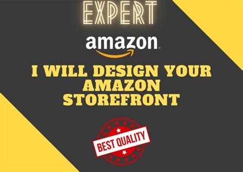 Create Your Amazon Brand Store And Storefront Design By Fasihkhanlancer