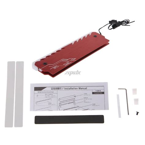 Aluminum Ram Heatsink Cooler Rgb 265 Light Radiato Vicedeal