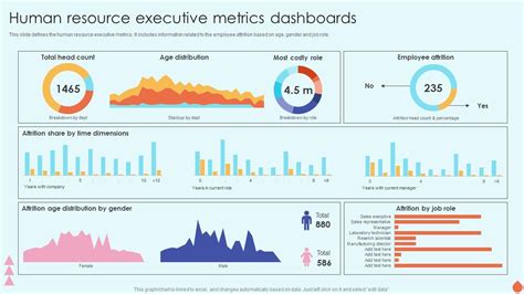 Human Resource Executive Metrics Dashboards Ppt Powerpoint