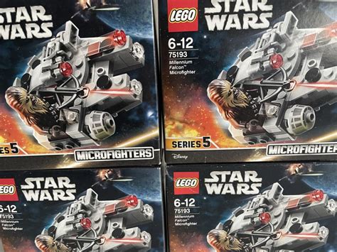 Mikrobojevnik Millennium Falcon 75193 LEGO Star Wars Microfighters 9x