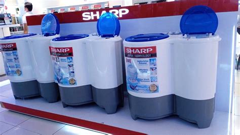 Sharp Twin Tub Washing Machine Tv And Home Appliances Washing Machines And Dryers On Carousell