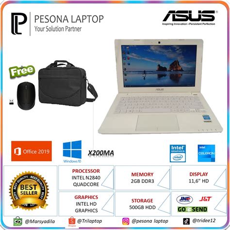 Jual Laptop Asus Pakai Ssd Laptop Kerja Laptop Sekolah Laptop Kuliah Laptop Malang