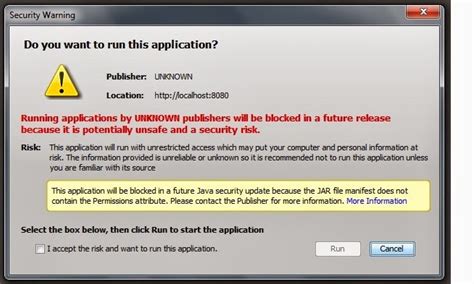 Tomcat Sign Java Applet For Work Without Java Warnings Stack Overflow