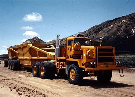 Pacific P12 W3 Uranium Mine Mining Truck Tractor — Каталог КВХ