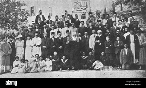 Abdul Baha The Son Of Bahaullah The Founder Of The Bahai Faith Spent His Later Years