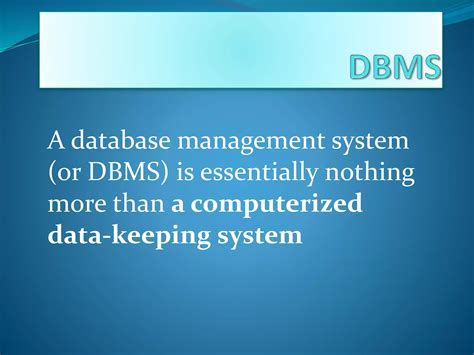 Dbmsmodelspptx Free Download