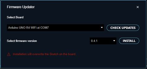 Electronics Blog Arduino Uno R4 Wifi Flash Reprogramming