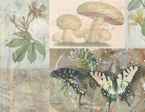 Flutterbys And Fungi Journal Pages The Happy Handicrafter S Ko Fi Shop Ko Fi ️ Where Creators