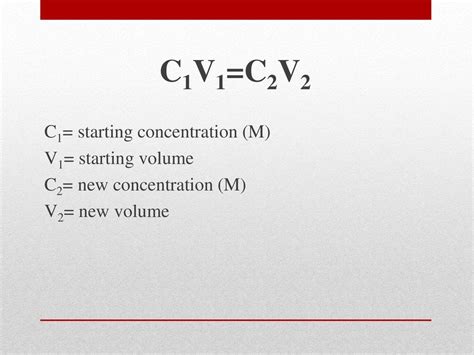 complete the 4 practice concentration calculations ppt download