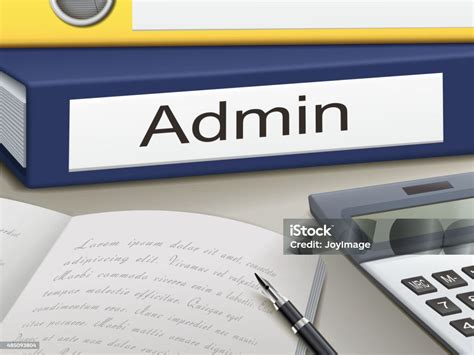 Admin Binders Stock Illustration Download Image Now 2015 Administrator Aspirations Istock