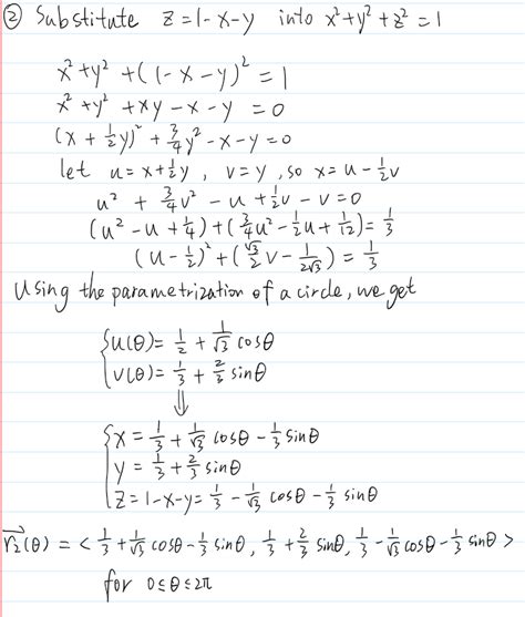 curves intersection of x y z 0 and x 2 y 2 z 2 1 mathematics