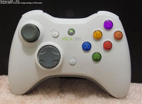 Xbox 360 Controller 6 Buttons By Johnk222 On Deviantart