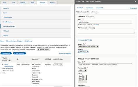 How To Use Webform Trello Module Webform Trello Drupal Wiki Guide