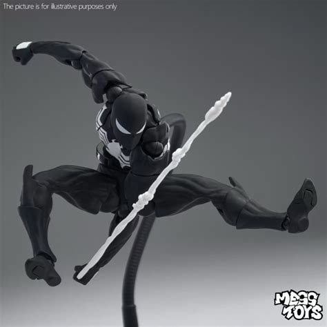 In Stock Ct Toys Mess Toys Symbiote Spiderman Black Spider Us Seller