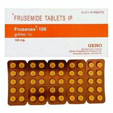 Furosemide Tablets 100 Mg At ₹ 260strip Pharmaceutical Syrup In