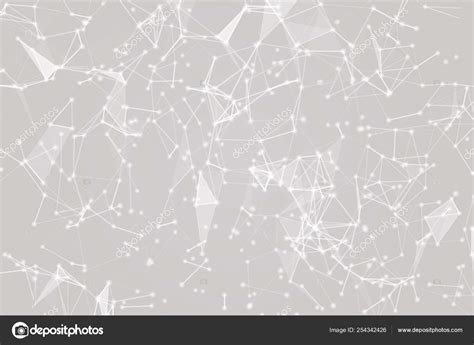 Molecular Structure Internet Connection Abstract Technology Graphic Background Vector