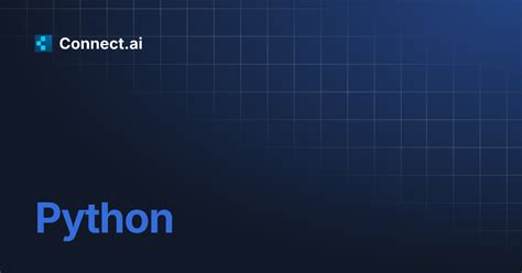 python connect ai