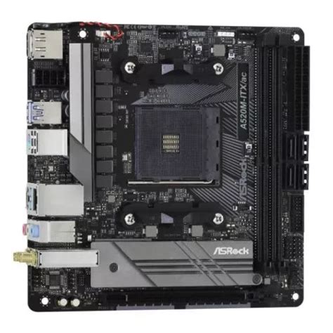 ASROCK A520M ITX AC AMD A520 AM4 Mini ITX 2 DDR4 HDMI DP AC Wi Fi M 2 100 55 PicClick UK
