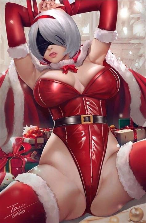 2b Nier Automata Christmas Maharnweoo