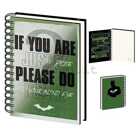 Bloc Notes The Batman Riddler In Magazzino Buvuit