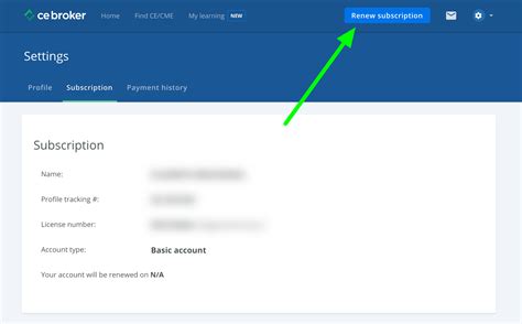 Updating Payment Info Ce Broker