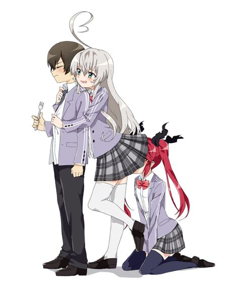 Nyarlathotep Cthugha And Yasaka Mahiro Haiyore Nyaruko San Drawn Nyarlathotep Cthugha And Yasaka Mahiro Haiyore Nyaruko San Drawn
