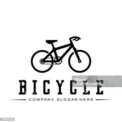 자전거 로고 아이콘 벡터 스포츠 경주 캐주얼 내리막 길 복고풍 템플릿 용 차량 건강한 생활방식에 대한 스톡 벡터 아트 및 기타 이미지 건강한 생활방식 경주용 자전거