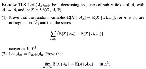 solved exercise 11 8 ﻿let an ninn ﻿be a decreasing sequence