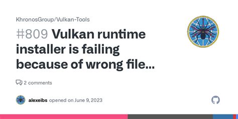 Vulkan Runtime Installer Is Failing Because Of Wrong File Permissions