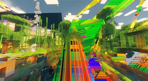 Iris Shaders Minecraft Distant Horizons 20 Iris Shaders Town Tour