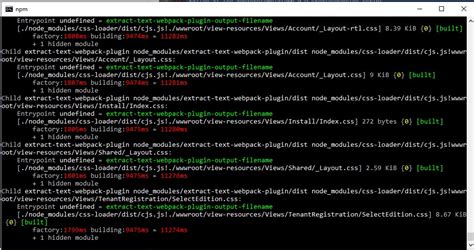 Npm Run Create Bundles Error From Fresh Download V700 7114 Support Center Aspnet Zero