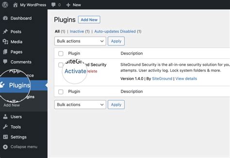 How To Install WordPress Plugins SiteGround Tutorials